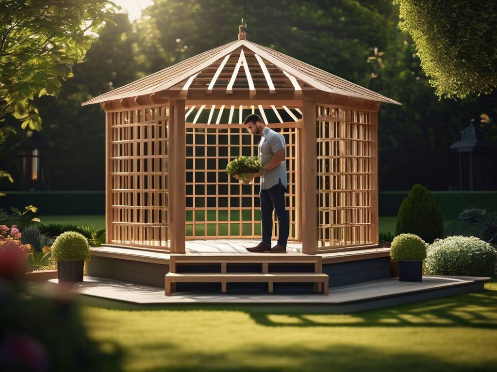 Jak samodzielnie zrobić kratkę do altanki ogrodowej? - HarmonicaHouse.pl